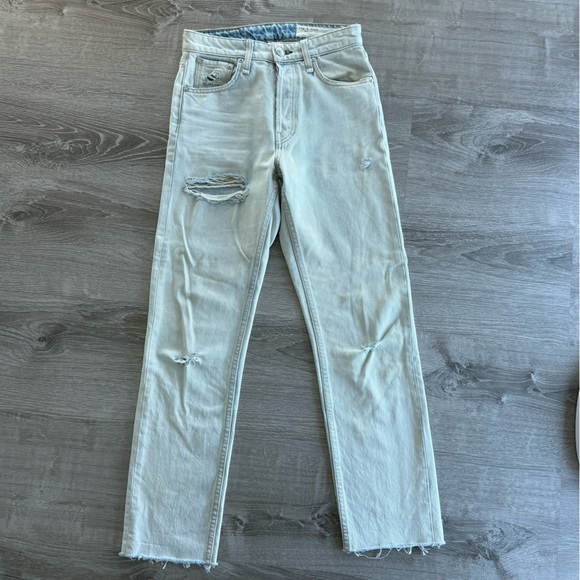rag & bone | Jeans | Rag Bone Maya High Rise Slim Jeans Raven | Poshmark
